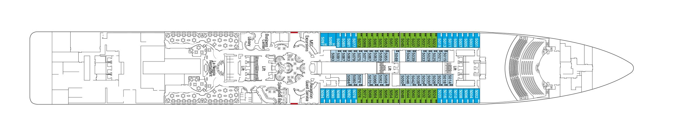 MSC Splendida cruise ship | MSC Cruises